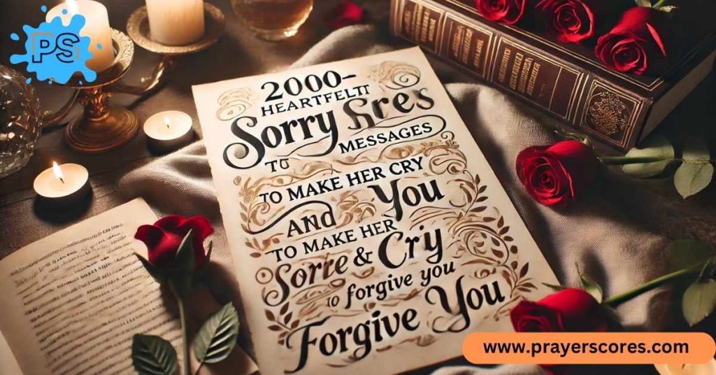 200+ Heartfelt Sorry Messages to Make Her Cry and Forgive You - Prayer ...